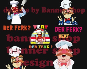 Swedish chef | Etsy