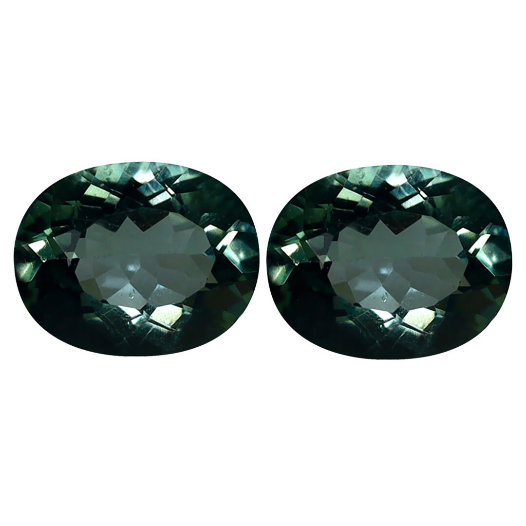 5.76 Ct (2pcs) Awe-inspiring MATCHING PAIR Oval Shape (10 X 8 Mm ...