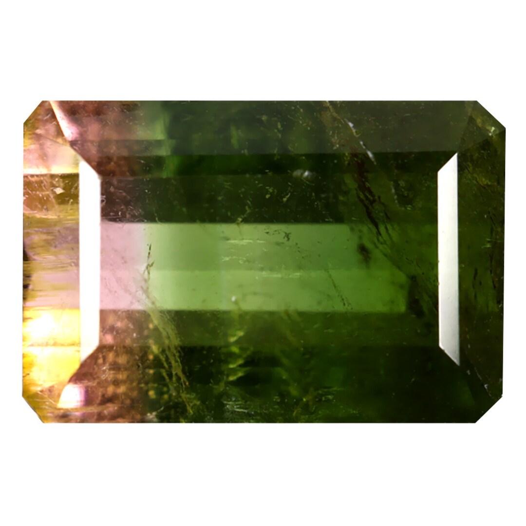 5.14 Ct Extraordinary Octagon Cut (12 X 8 Mm) Unheated / Untreated ...