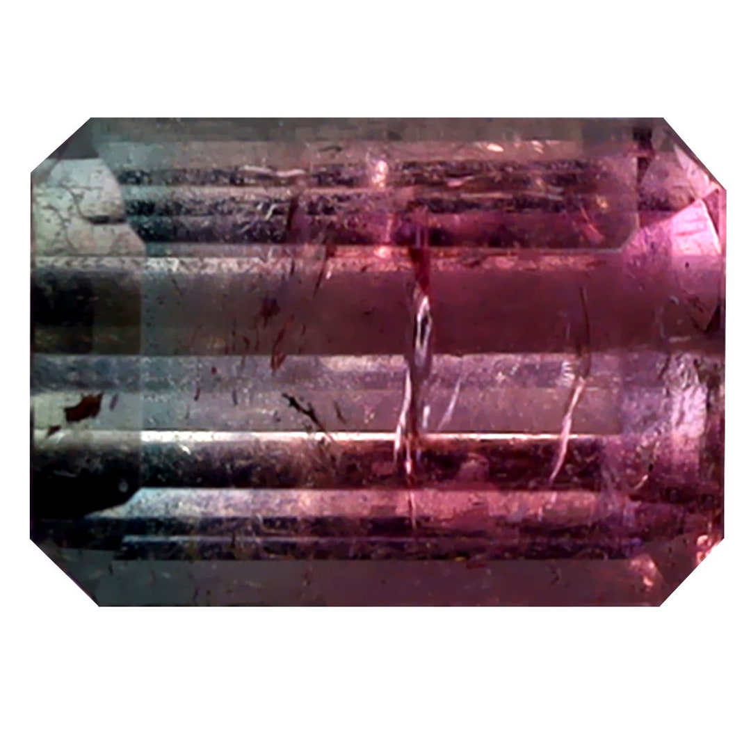 1.14 Ct Incomparable Octagon (7 X 5 Mm) Unheated / Untreated Mozambique ...