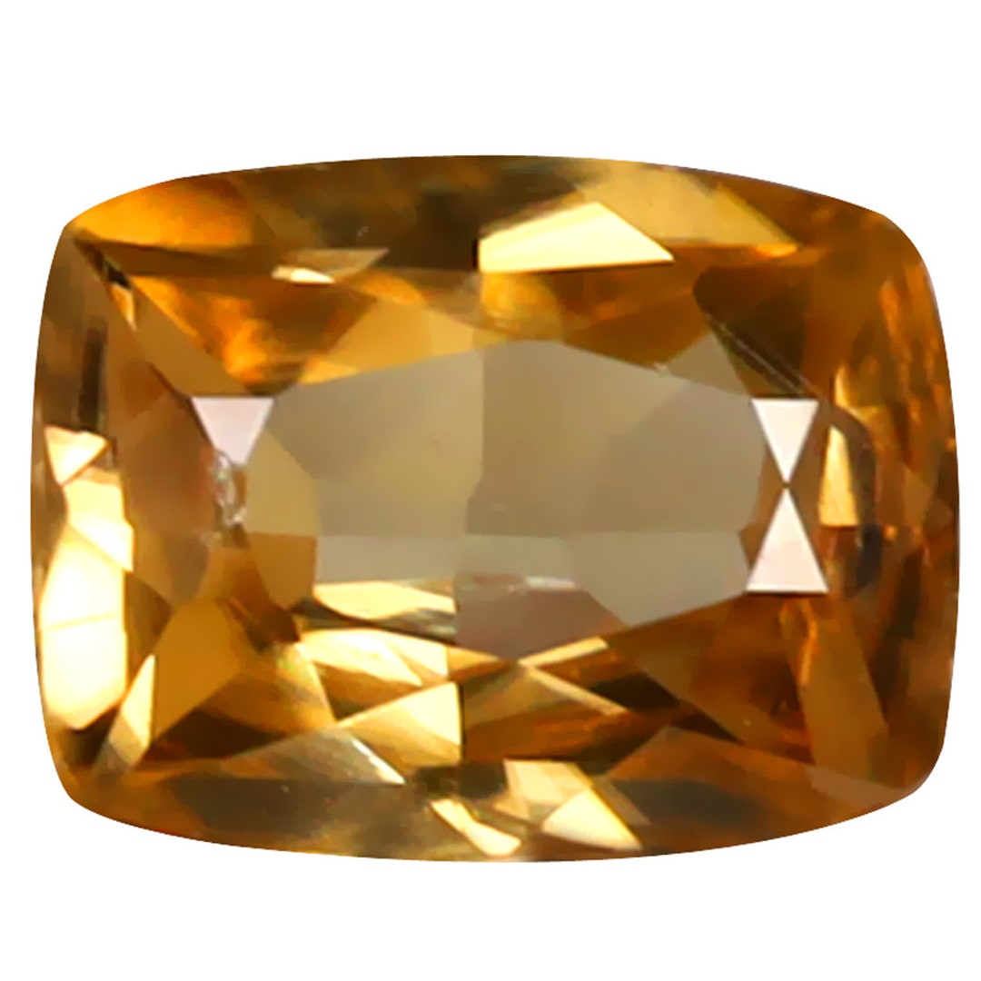 1.81 Ct Excellent Cushion Cut (8 X 6 Mm) 100% Natural (un-heated) Honey ...