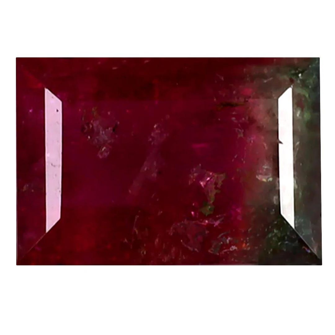 1.32 Ct Octagon (7.86 X 5.40 Mm) Unheated Natural Watermelon Tourmaline ...