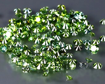 Green Lab Diamond - Etsy
