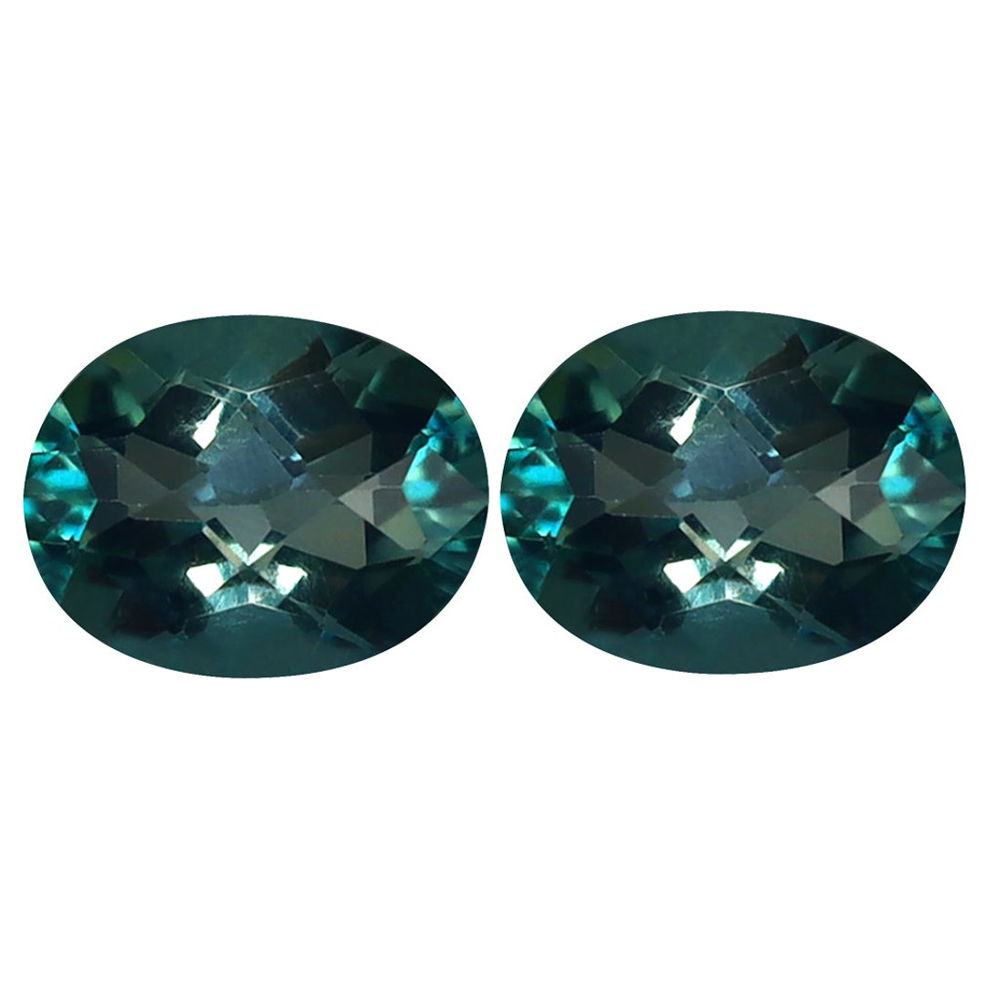 4.53 Ct 2pcs Incomparable MATCHING PAIR Oval Shape 9 X 7 Mm Madelines ...