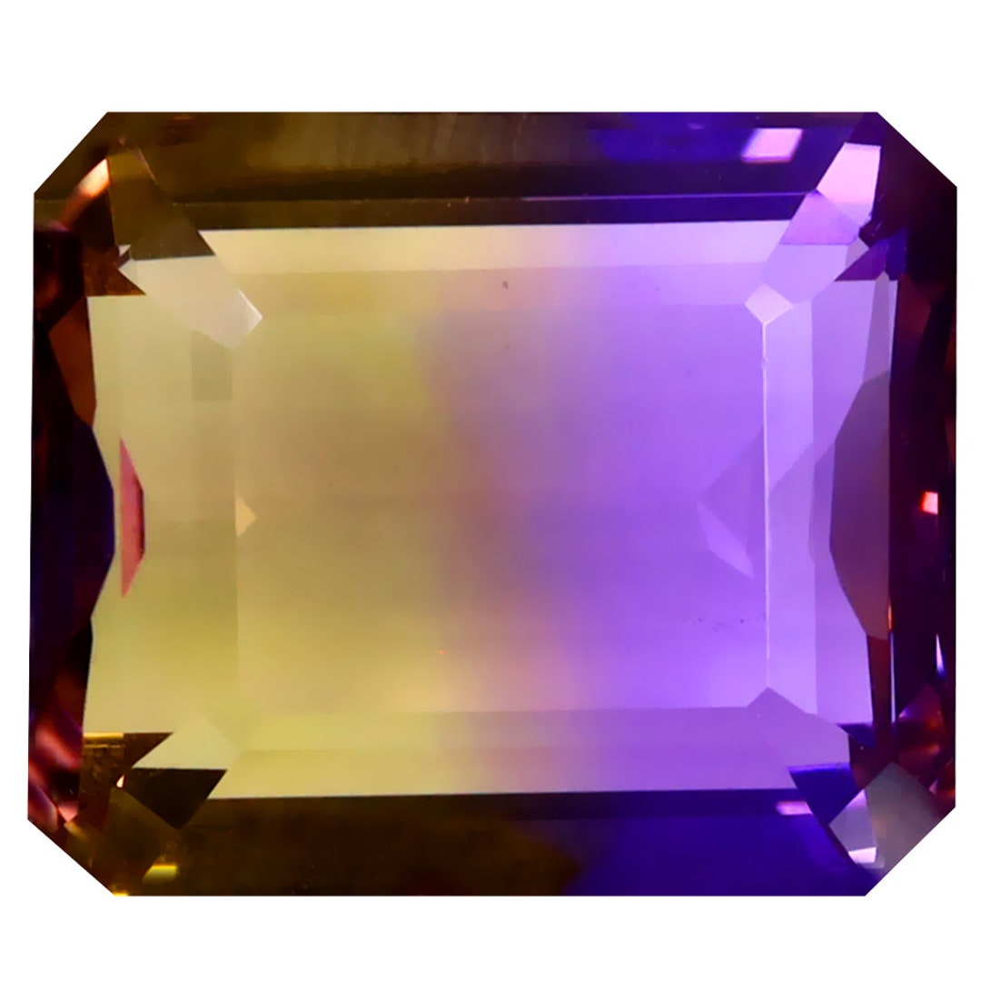 8.69 Ct Great Looking Octagon Cut (14 X 12 Mm) Unheated / Untreated ...