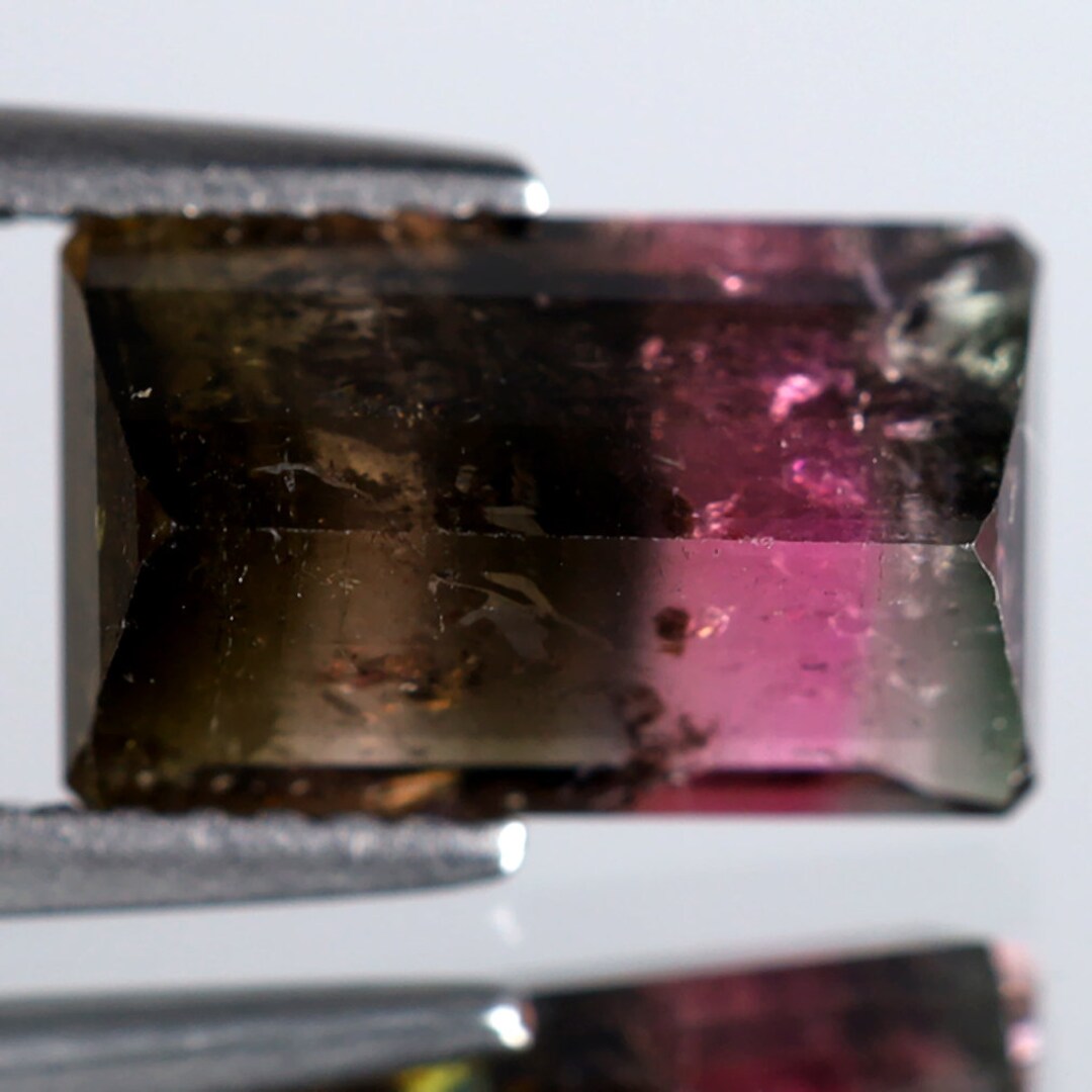 3.78 Ct Very Good Octagon Cut (12 X 7 Mm) Unheated / Untreated Genuine ...