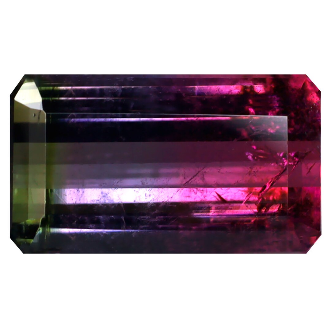 4.90 Ct Magnificent Octagon (14 X 8 Mm) Unheated / Untreated Mozambique ...