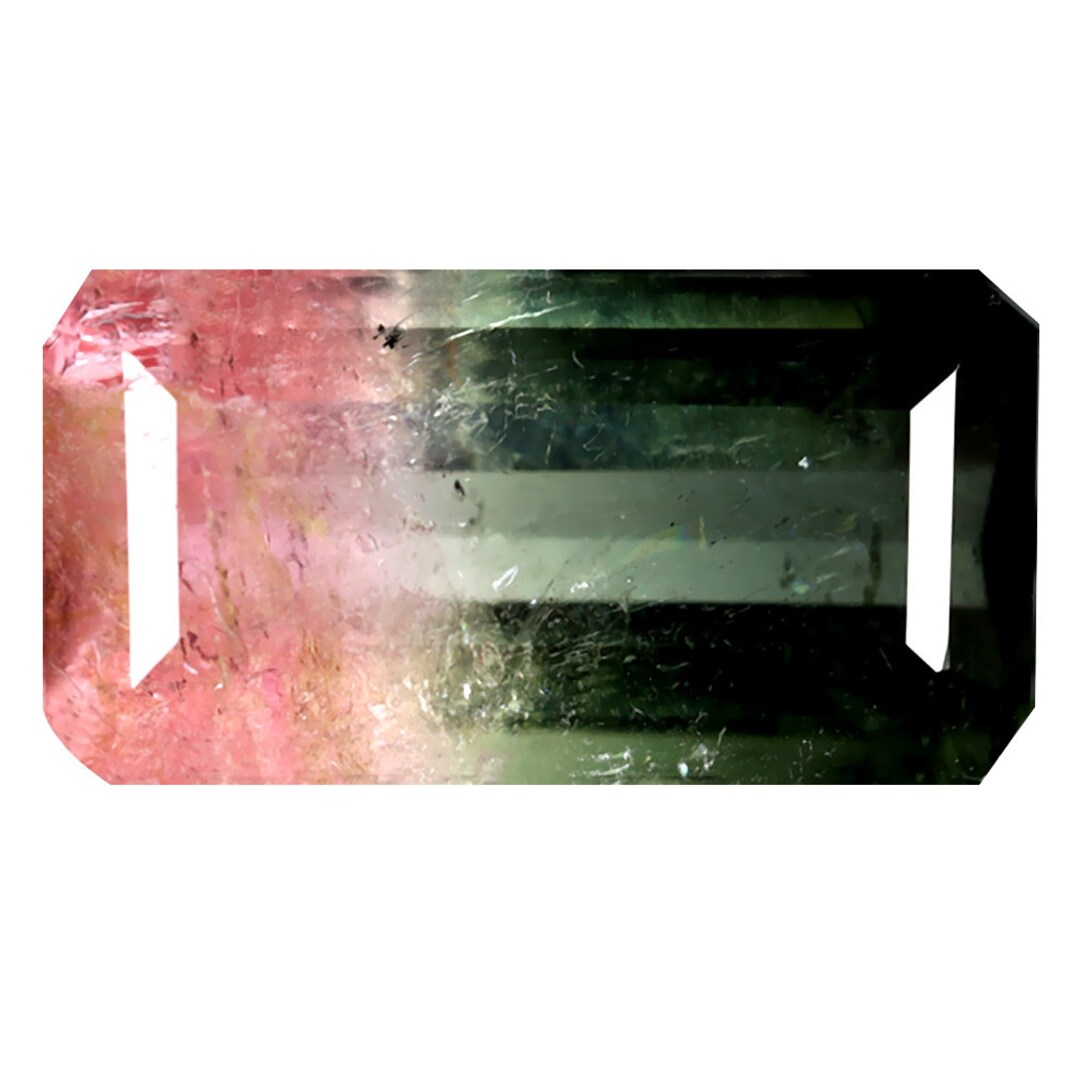 2.84 Ct Spectacular Octagon Cut 13 X 6 Mm Unheated / Untreated Genuine ...