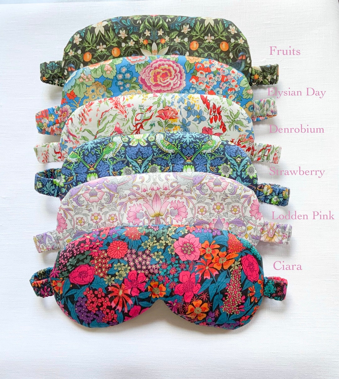 Liberty of London Eye Mask, Handmade Eye Mask Women, Liberty Print ...