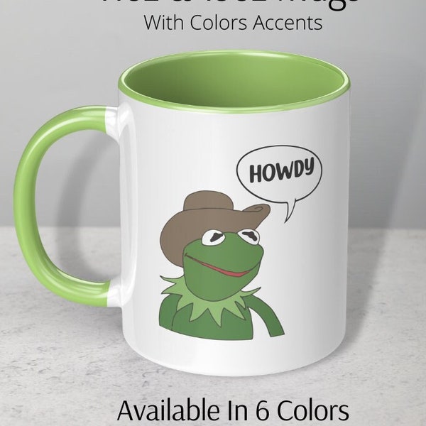 Kermit Frog Coffee Mug - Etsy