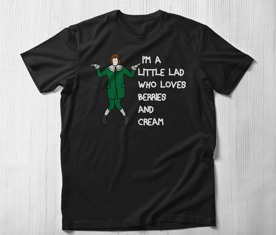 Berries and Cream Shirt, Tiktok Shirt Little Lad Who Likes Berries and ...