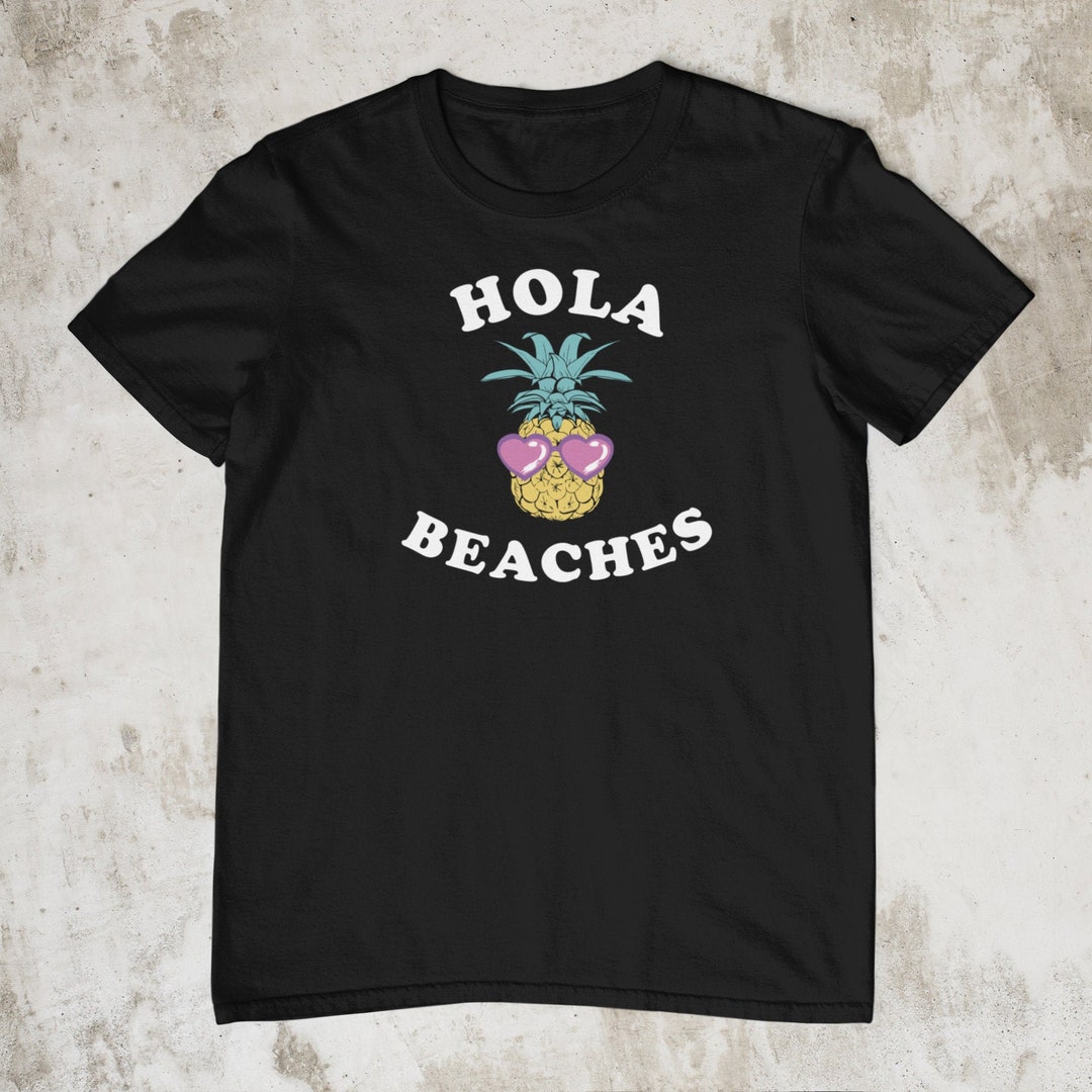 Holla Beaches Pineapple Shirts Family Vacation Shirts Family - Etsy