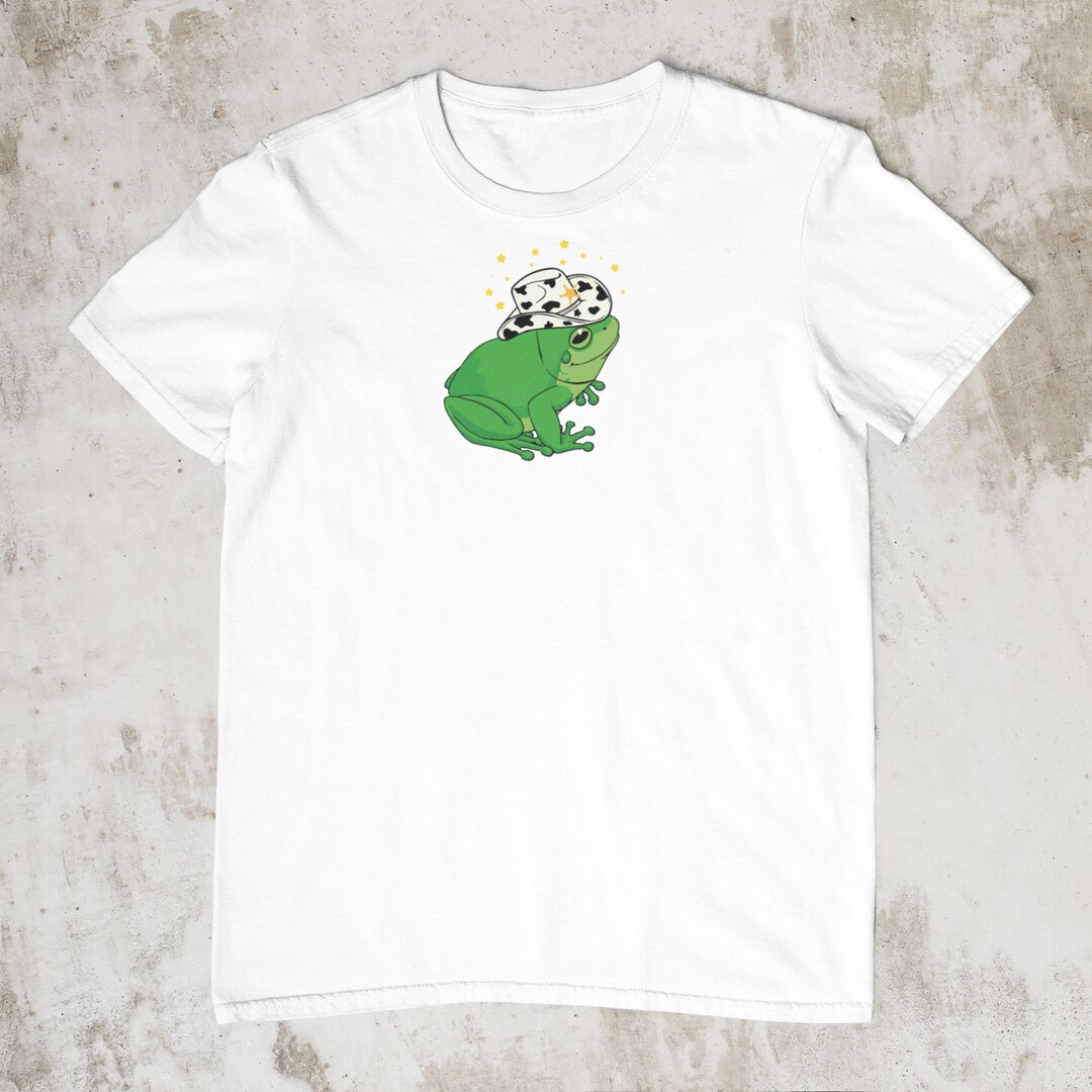 Kermit Cowboy Frog Howdy Meme T-shirt Funny Trendy Meme Funny Cowboy ...