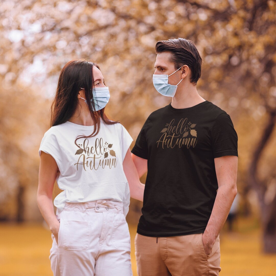 Fall Hello AUTUMN Shirt, Fall Tee for Her Autumn Tshirt Fall Shirt for ...