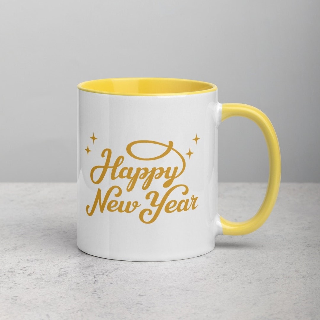 New Year Mugs, Happy New Year 2022 Mug for Women Men and Kids New Years ...