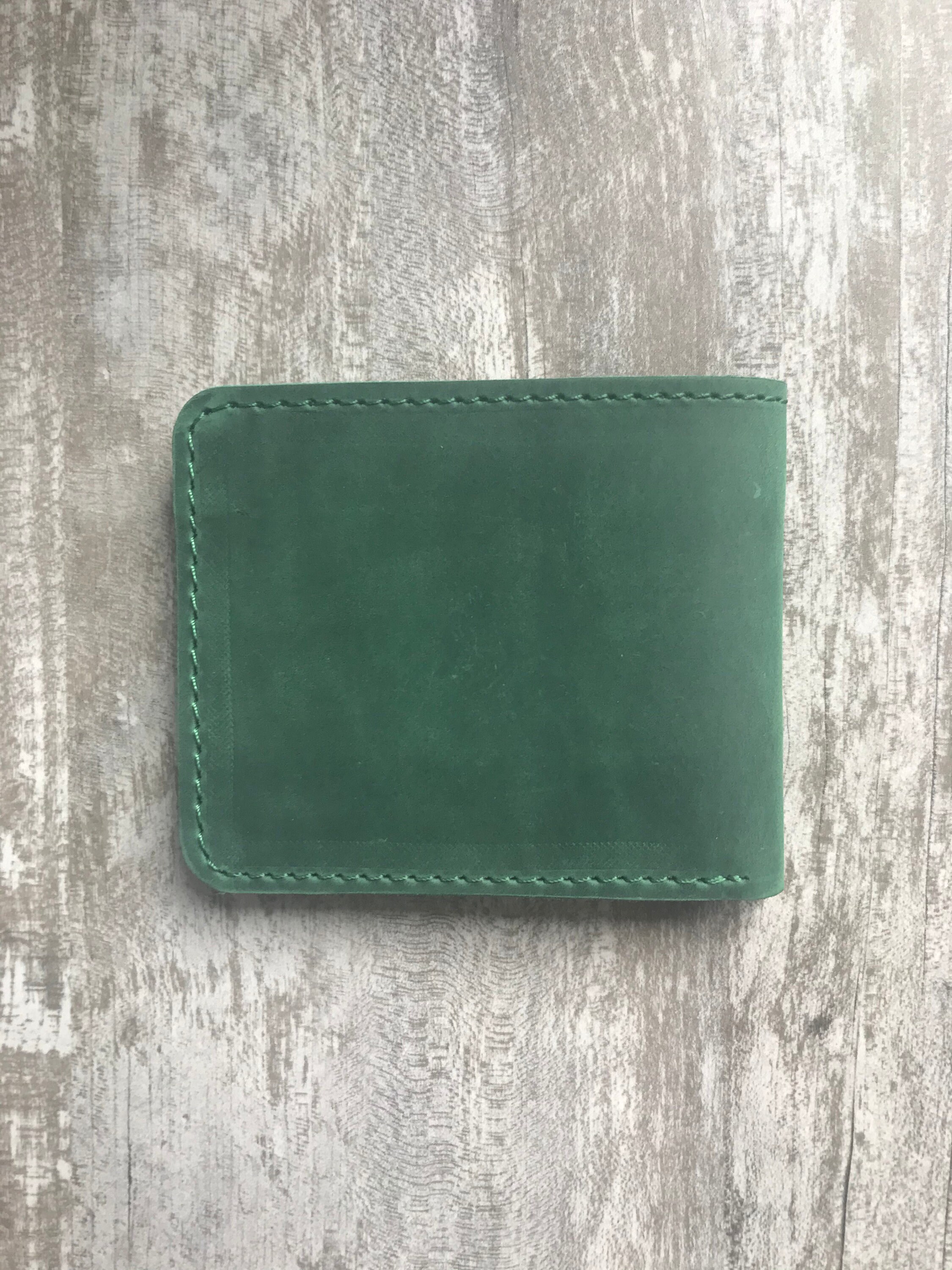 Slim and Small Minimalist Leather Wallet - Etsy