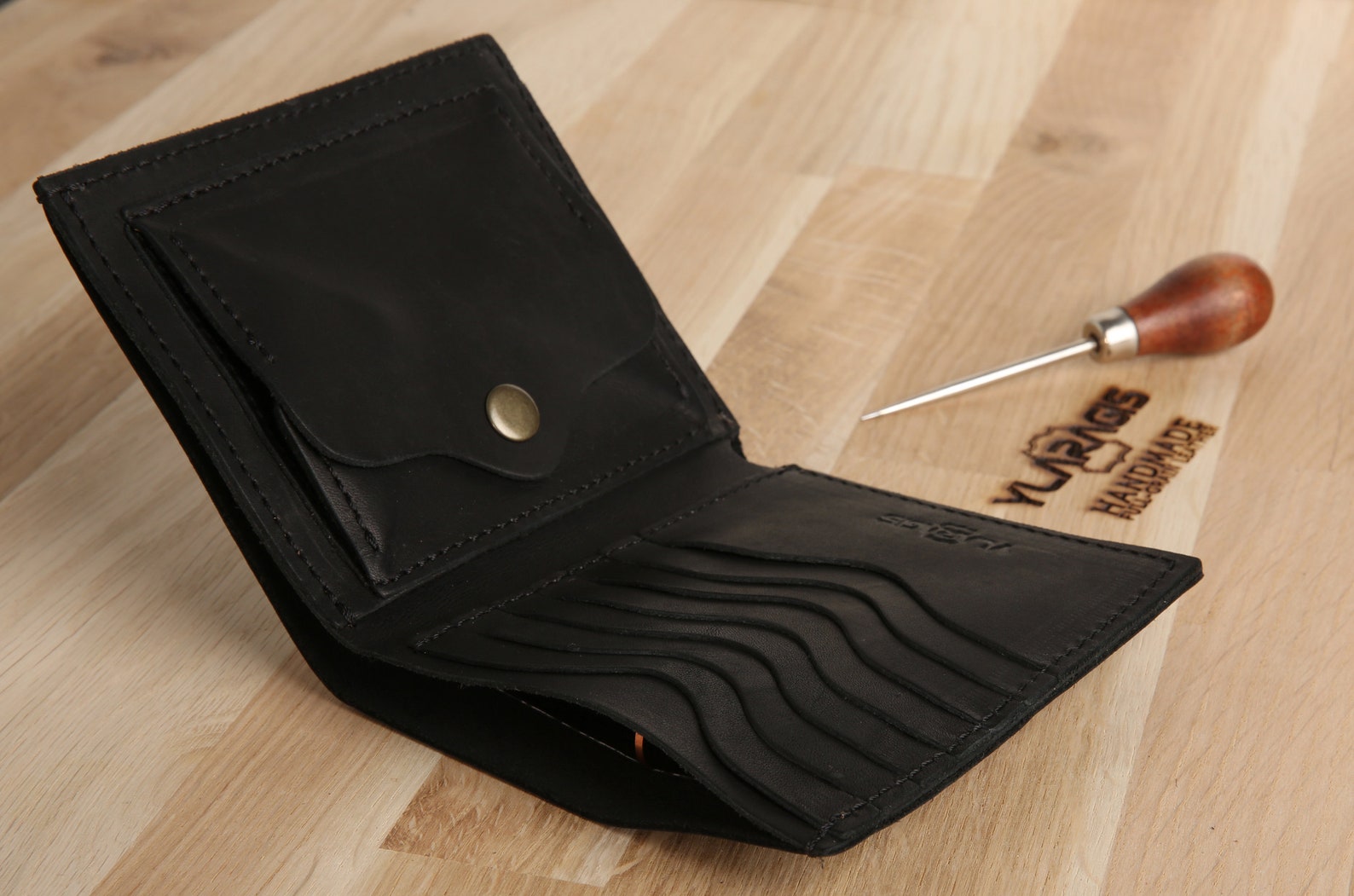 Bifold Wallet | Soft Leather Wallet | Pocket Wallet | Minimalist Wallet ...
