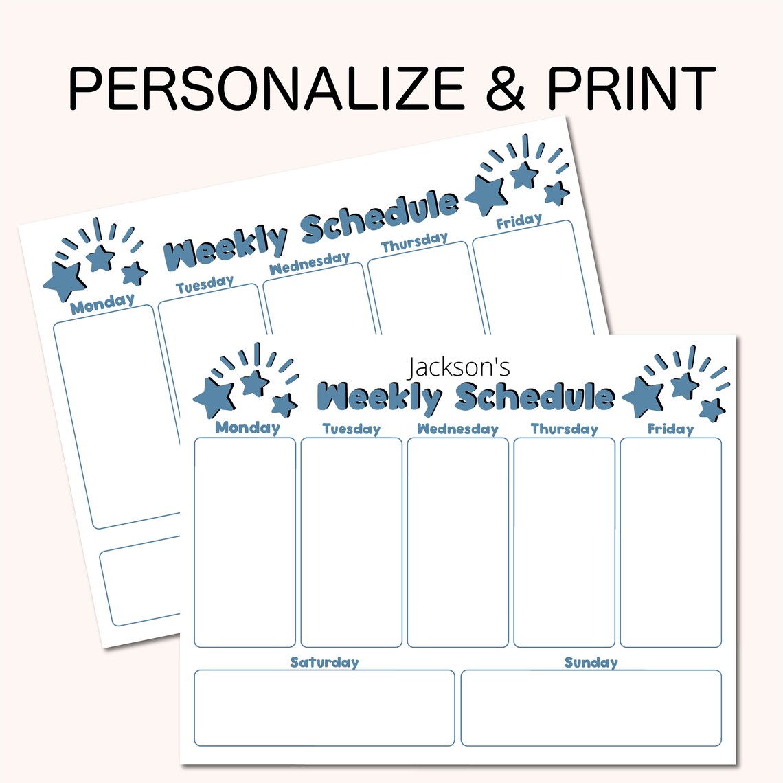 Weekly Schedule for Kids, Homeschool Schedule, Kids Schedule, Weekly ...