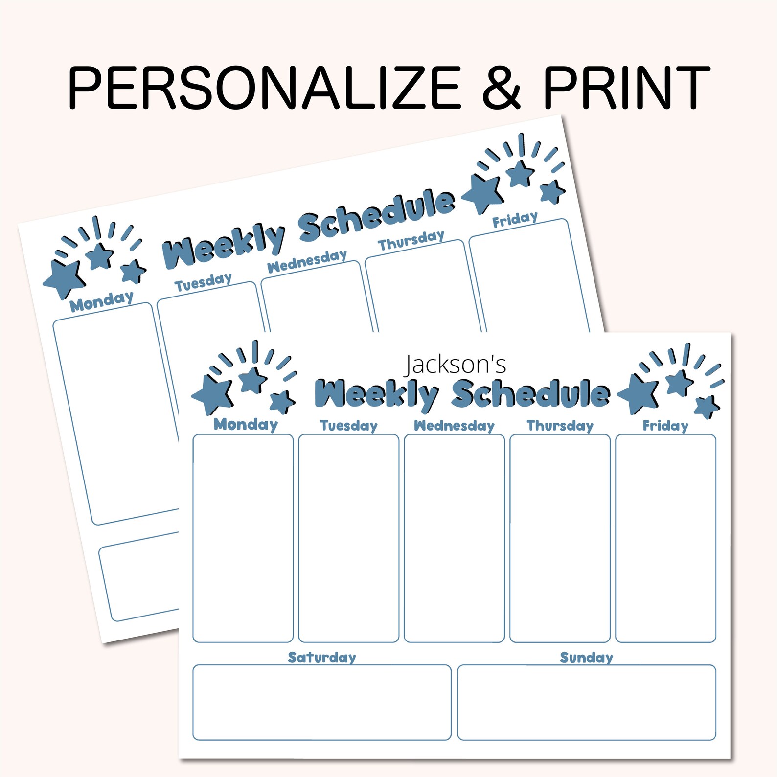 Weekly Schedule for Kids, Homeschool Schedule, Kids Schedule, Weekly ...