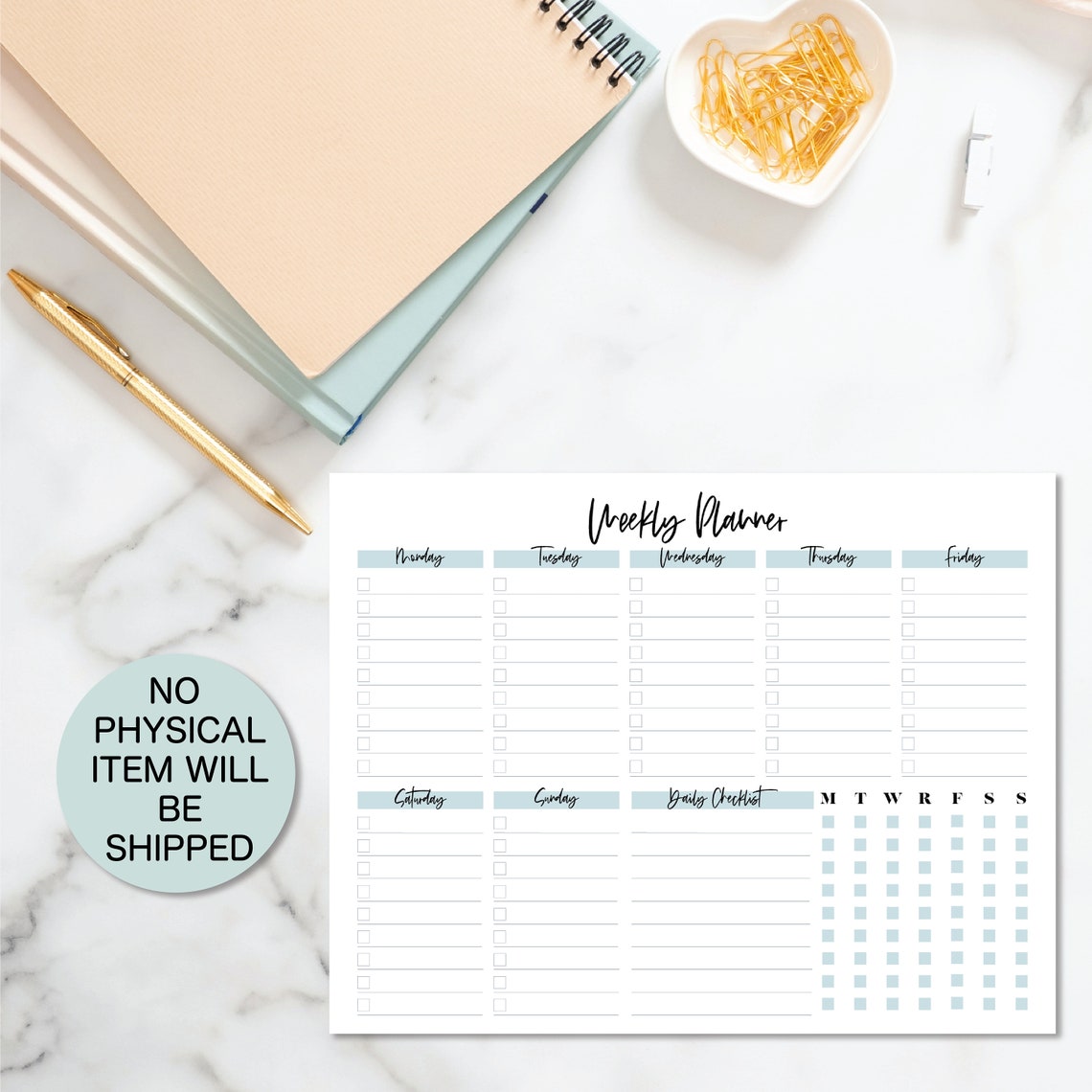 Adult Weekly Schedule, Editable Weekly Schedule for Adults, Printable ...