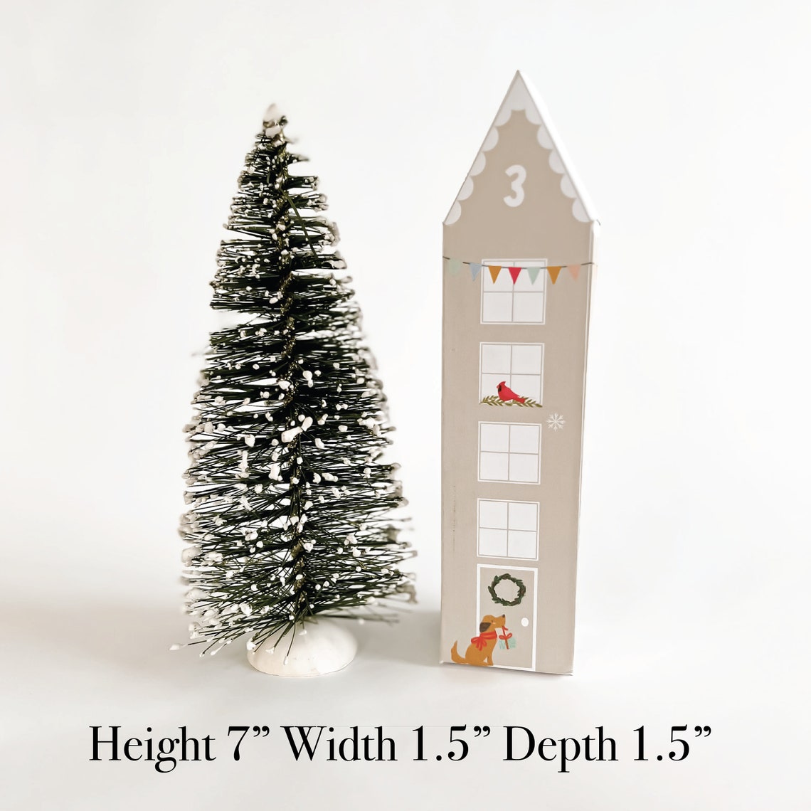 Advent Calendar Printable Christmas Countdown Advent - Etsy