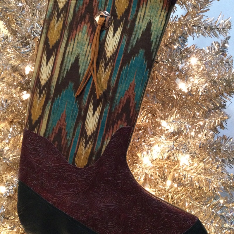 Cowboy Boot Stocking - Etsy