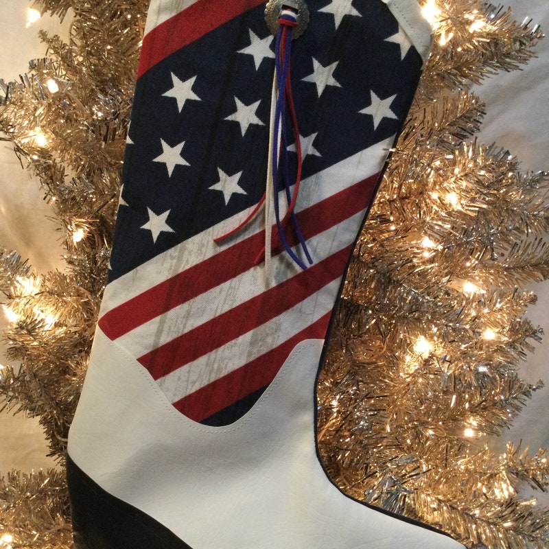 Cowboy Boot Stocking - Etsy
