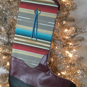 Cowboy Boot Christmas Stocking - Etsy