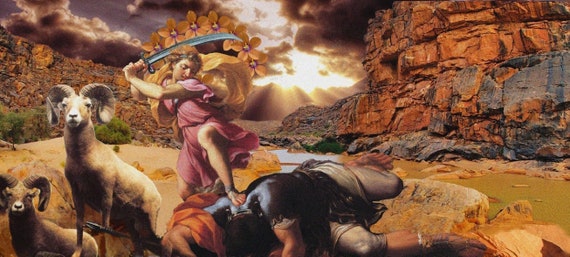 The Valley of Elah Myth of David and Goliath - Etsy