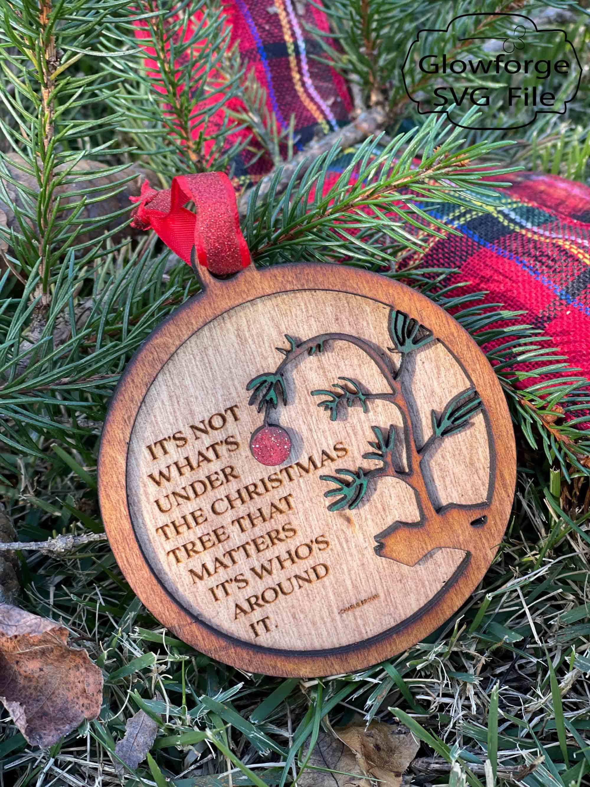 Charlie Brown Inspired Ornament File Digital Laser Cut Files - Etsy