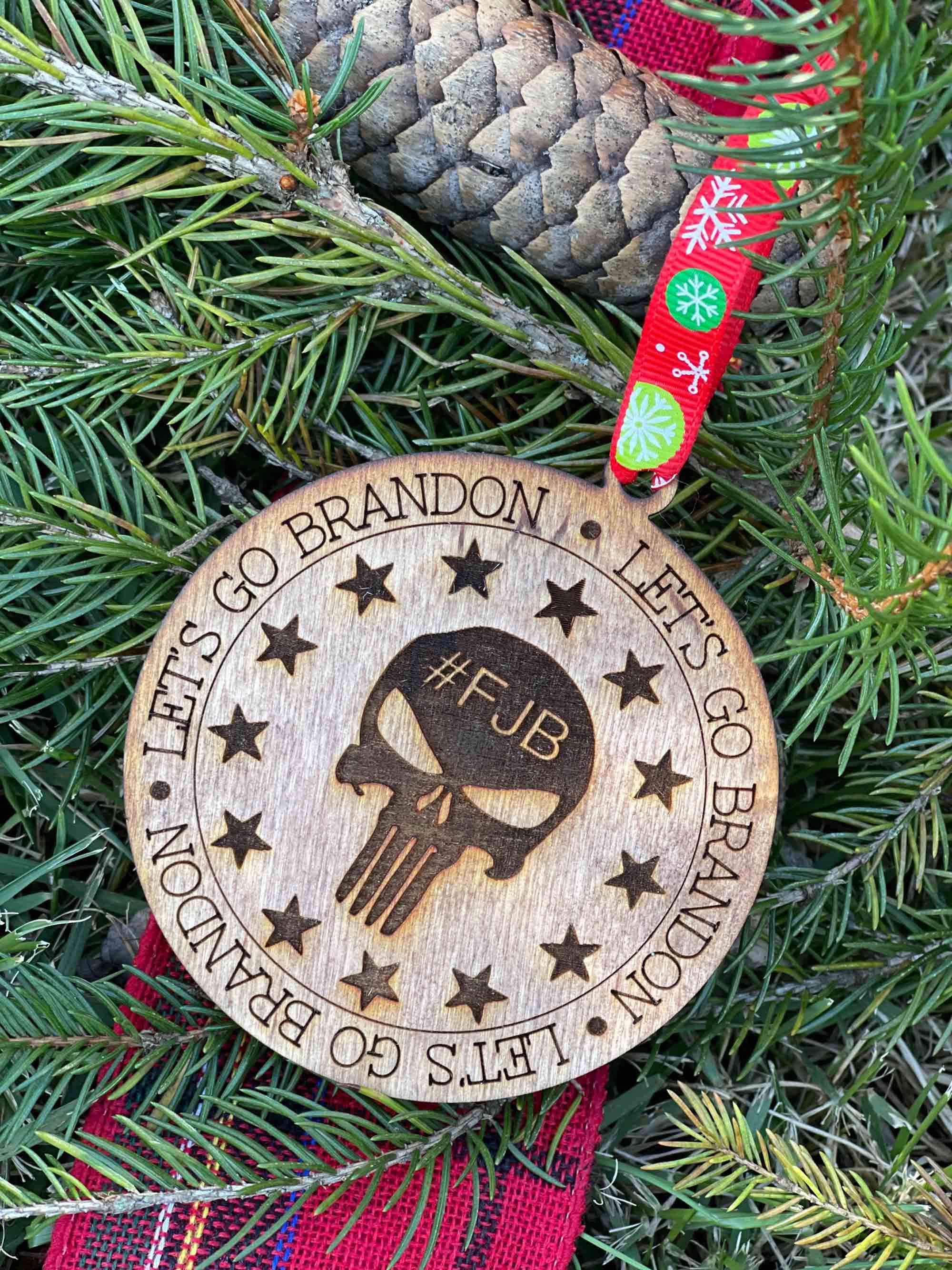 Let's Go Brandon, FJB, Ornament Svg, Digital Laser Cut Files Dxf,pdf ...