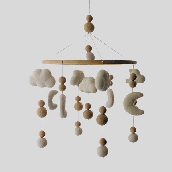 Modern Baby Mobile - Etsy