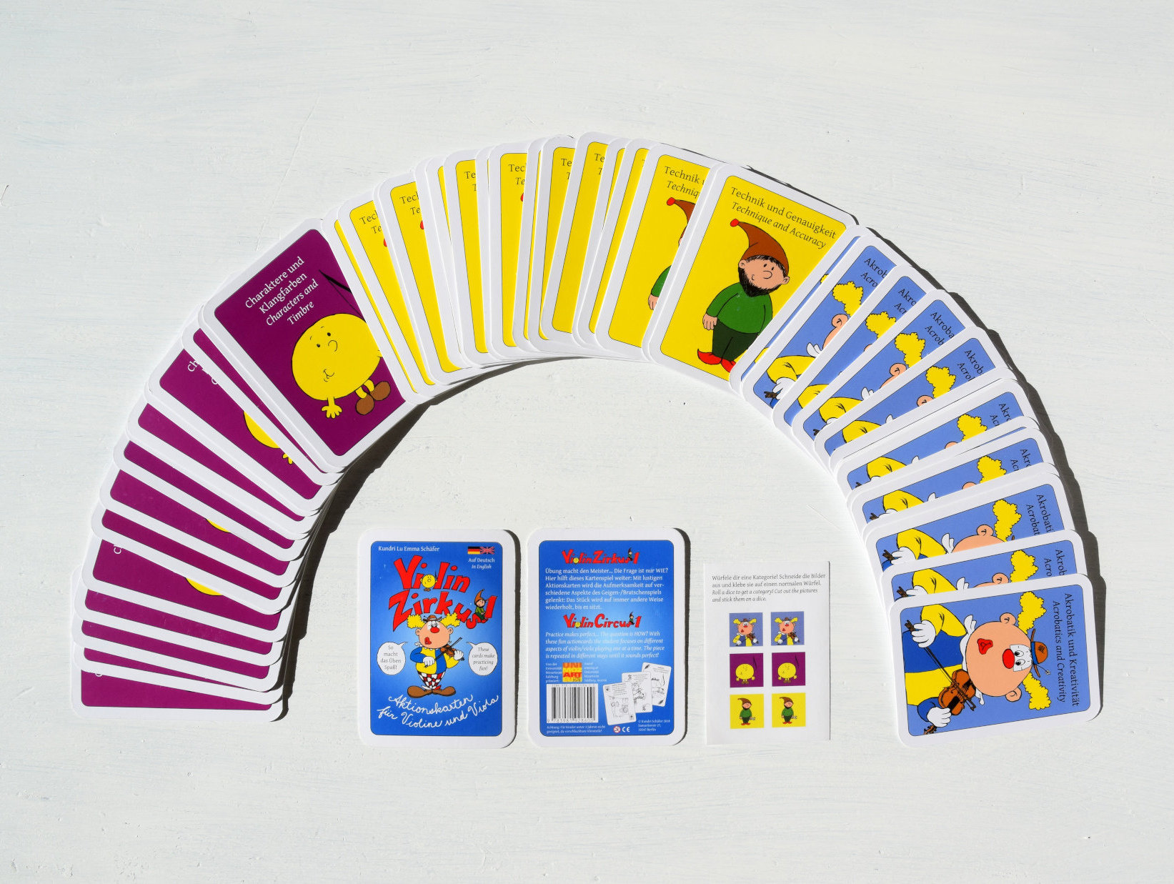 Violin Circus 1 Creative Practice Cards for Violin Viola and - Etsy