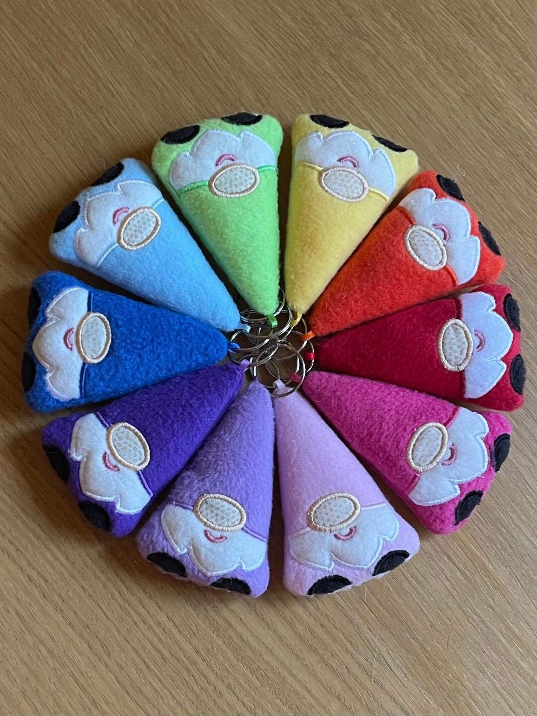 Gnome Keyring/handbag Charm - Etsy UK