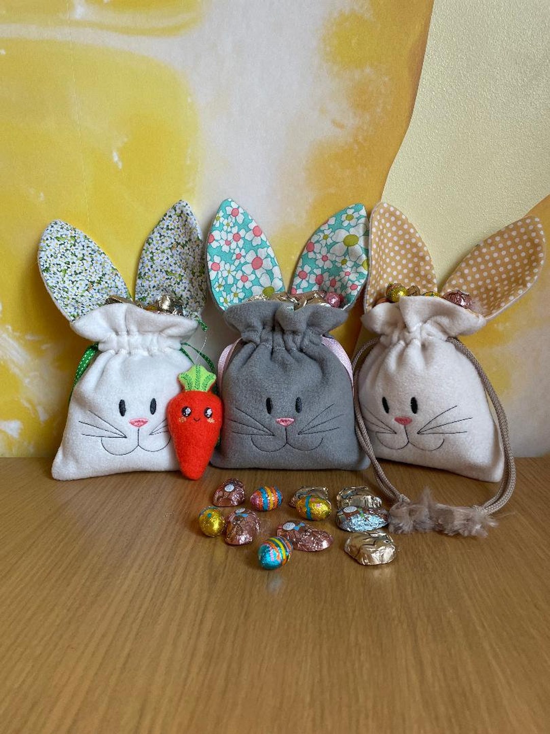 Easter Bunny Treat Bags - Etsy
