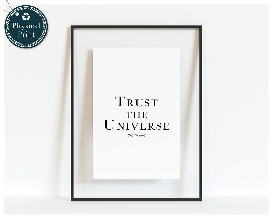 Minimalist Positive Affirmation Art Print: Recycled Paper - Etsy