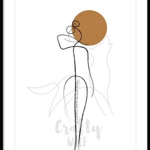 Boho Wall Art, Self Love Print, Self Care Line Art, Yoga Gifts ...