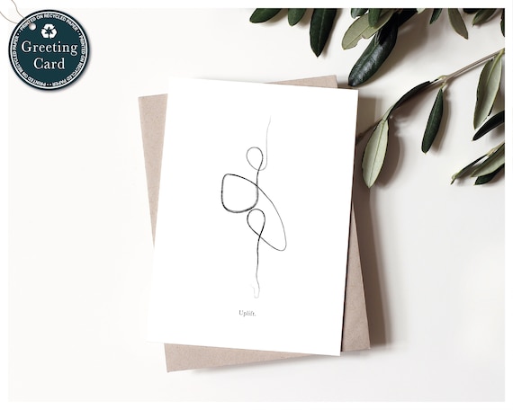 Ballet Greeting Card Ballet Art Ballerina Print Ballet Wall - Etsy