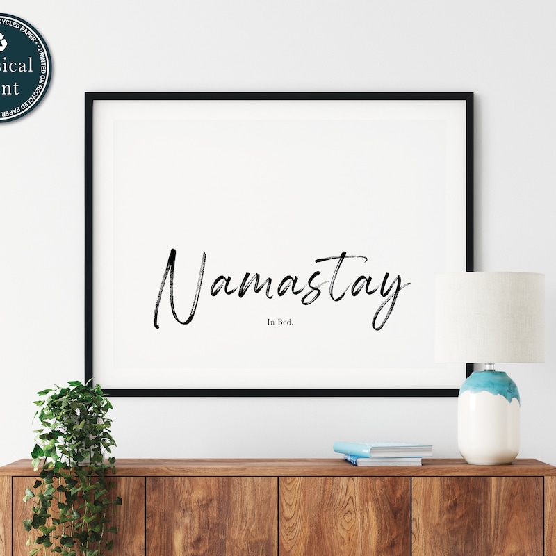 Namastay in Bed - Etsy