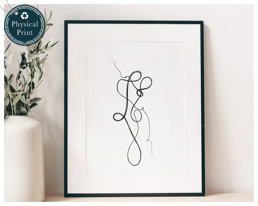 Couples Art, Romantic Art, Neutral Wall Art, Scandinavian Art, Minimal ...