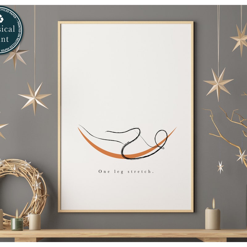 Pilates Art Print - Etsy