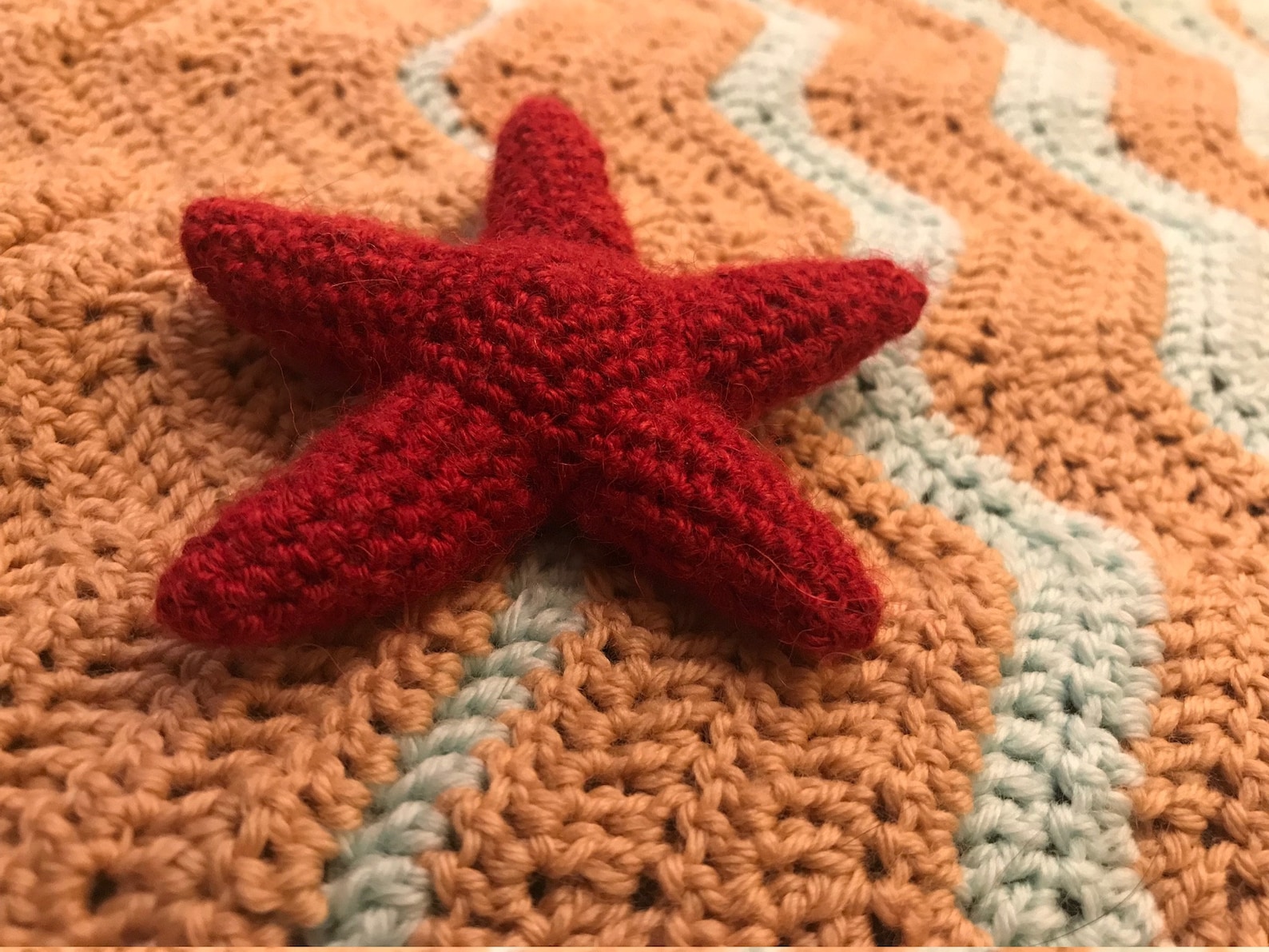 Sea Turtle Blanket Crochet Pattern (blanket, Turtle and Starfish ...