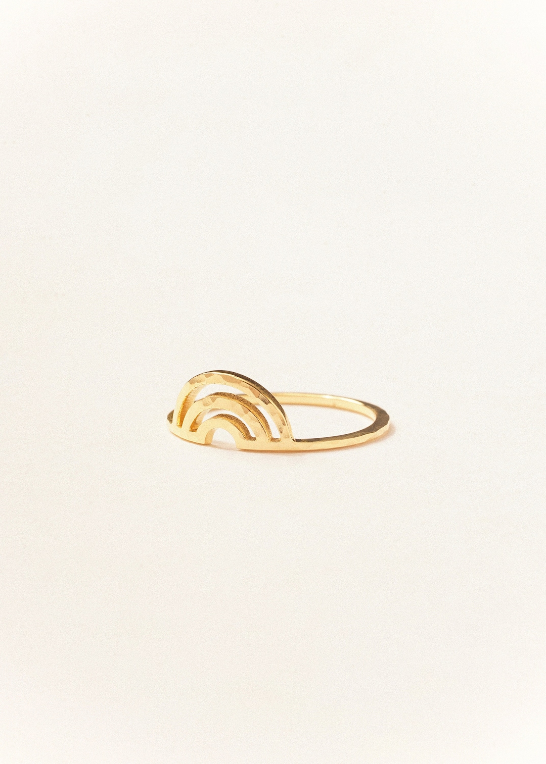 Rainbow Ring | Overcome Dainty Ring | Minimalist Trendy Jewelry ...