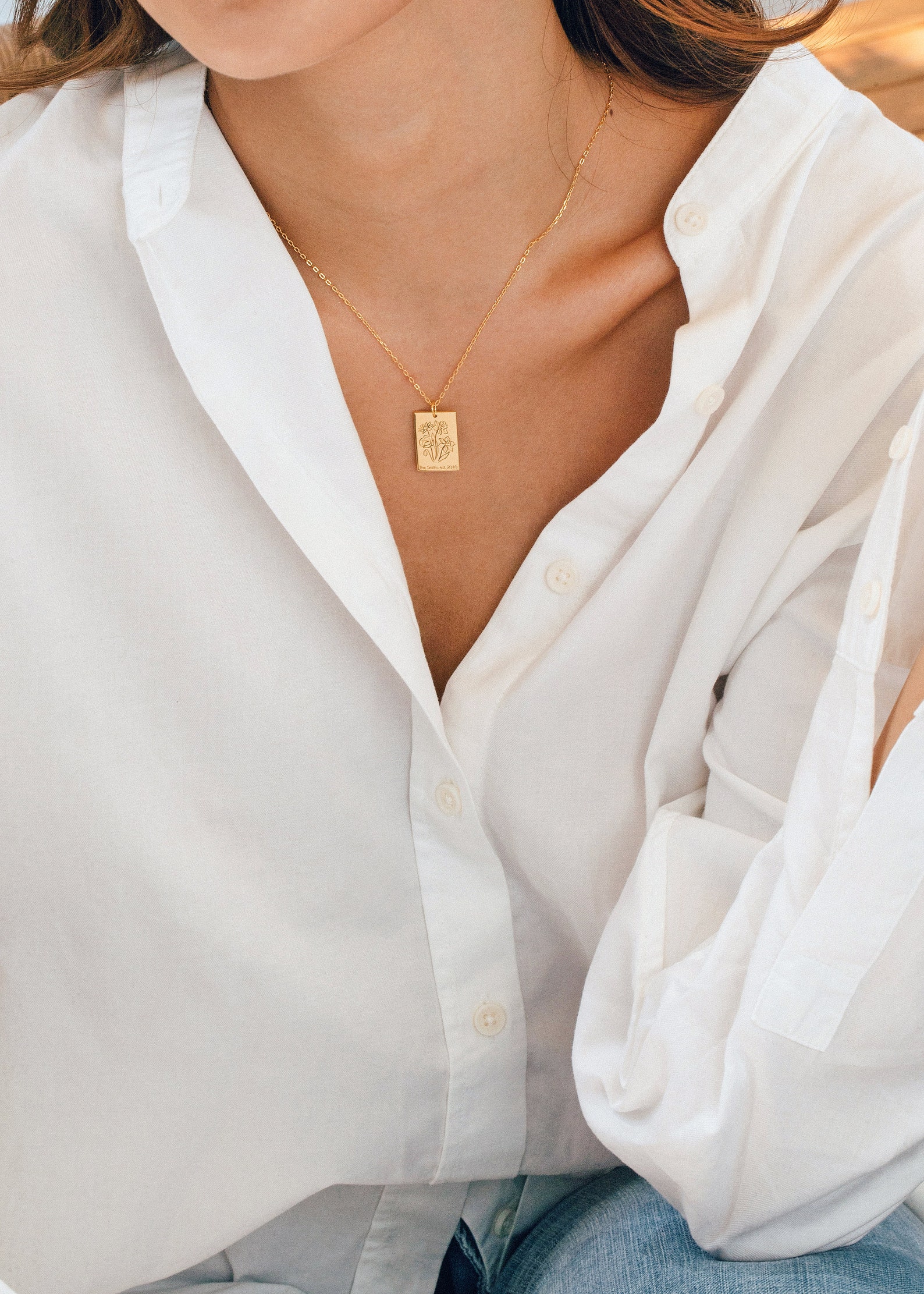 Multiple Birth Flower Necklace Family Floral Necklace Family - Etsy