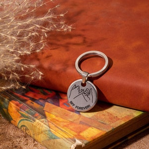 You Are My North Star Keychain pinky Promise Keychaincoordinates ...