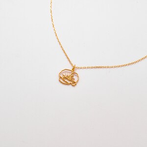 Personalized Birth Flower Necklace by TSK Silver | Custom Floral ...