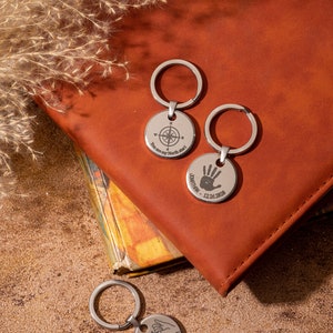 You Are My North Star Keychain pinky Promise Keychaincoordinates ...