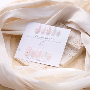 February Birth Flower Nail | Custom Nails by TSK SILVER | Wedding ...