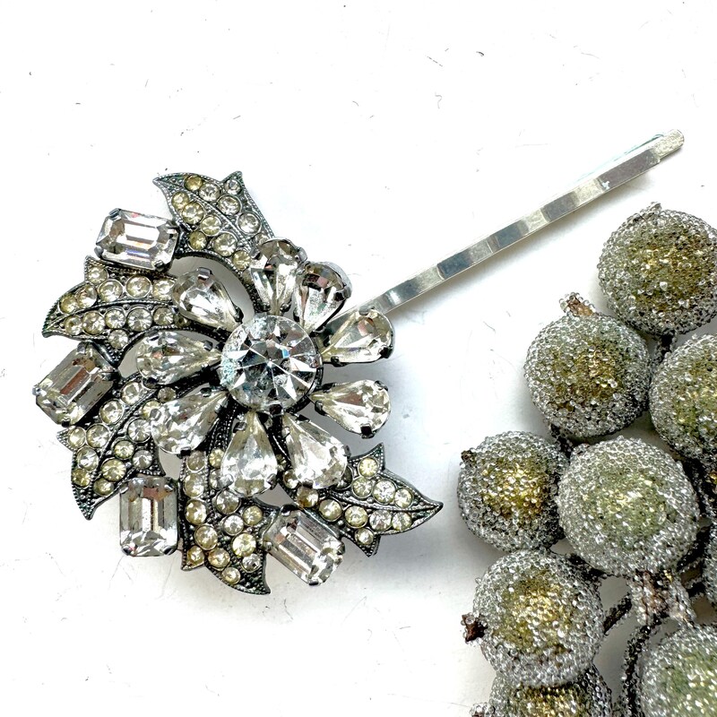 Art Deco Hair Clip - Etsy