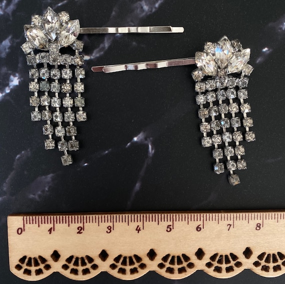 1920s Hair Pins For Wedding, Flapper Hair Accessories… - Gem